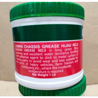 Jual Grease COBRA Minyak Gemuk Stempet Cobra Chassis Grease 1LB 500 ...