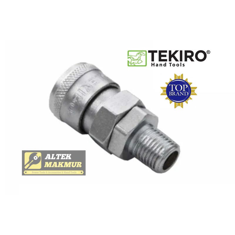 Jual TEKIRO AIR QUICK COUPLER TWO TOUCH SM20 SM30 SM40 / COUPLER COPLER KOPLER SM 20 SM 30 SM 40 ...