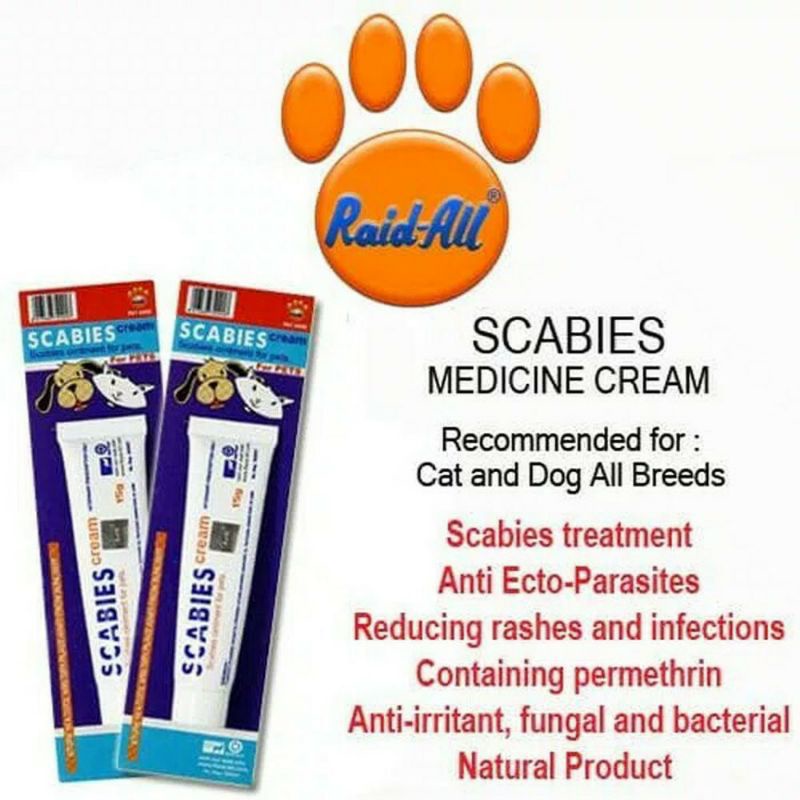 Jual Scabies Cream Salep /Salep Scabies Anjing Kucing & Hewan Lainnya ...