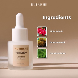 Jual Nutrishe Intensive Bright & Glow Serum 20ml | Shopee Indonesia