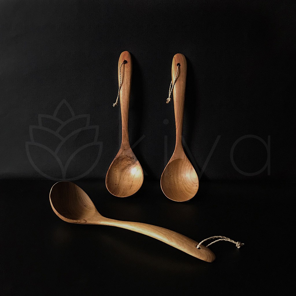 RITO | Sendok sup kayu | Shopee Indonesia