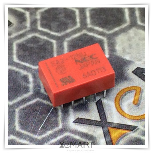 Jual EA2-12NU Micro Relay 10Pin DPDT High Frequency RF Relay 12V 140mW ...