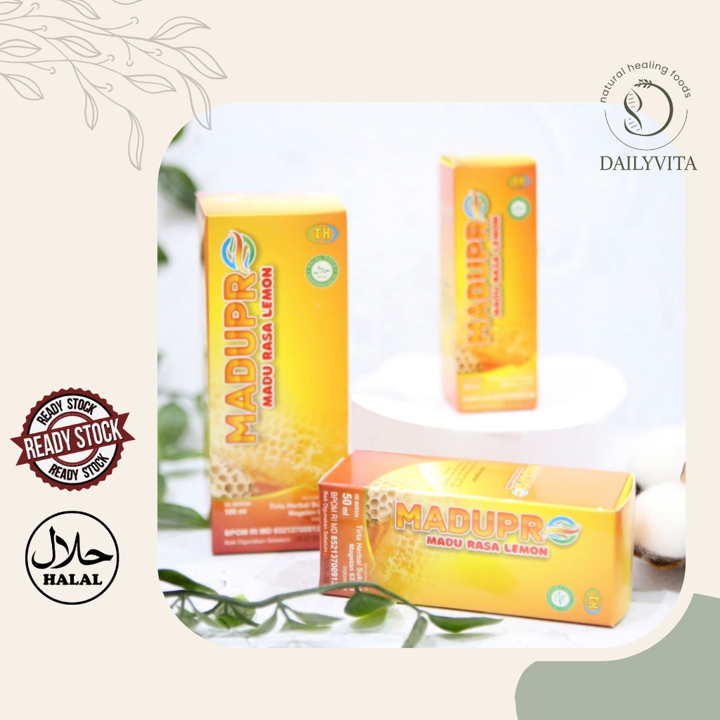 Jual Bioth - Madu Pro Lemon 30 Ml Obat Tetes Herbal/Madu Pro Lemon Mini ...