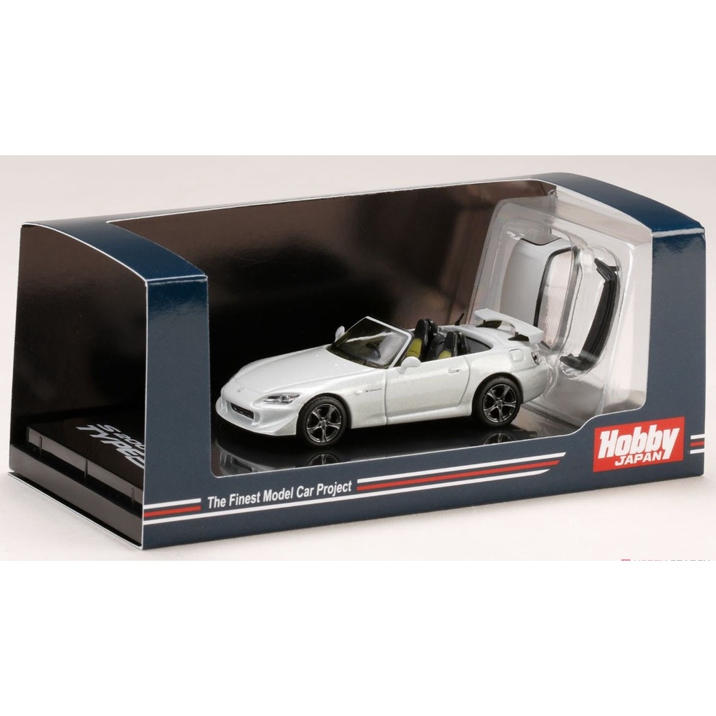 Jual Hobby Japan 64 Honda S2000 Type S (AP2) Platinum White Color Mini ...