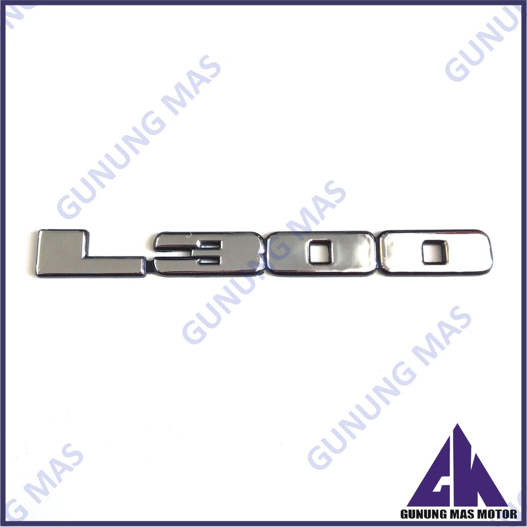 Jual Emblem Logo L300 L 300 Mitsubishi Tulisan Angka Huruf Tempel ...