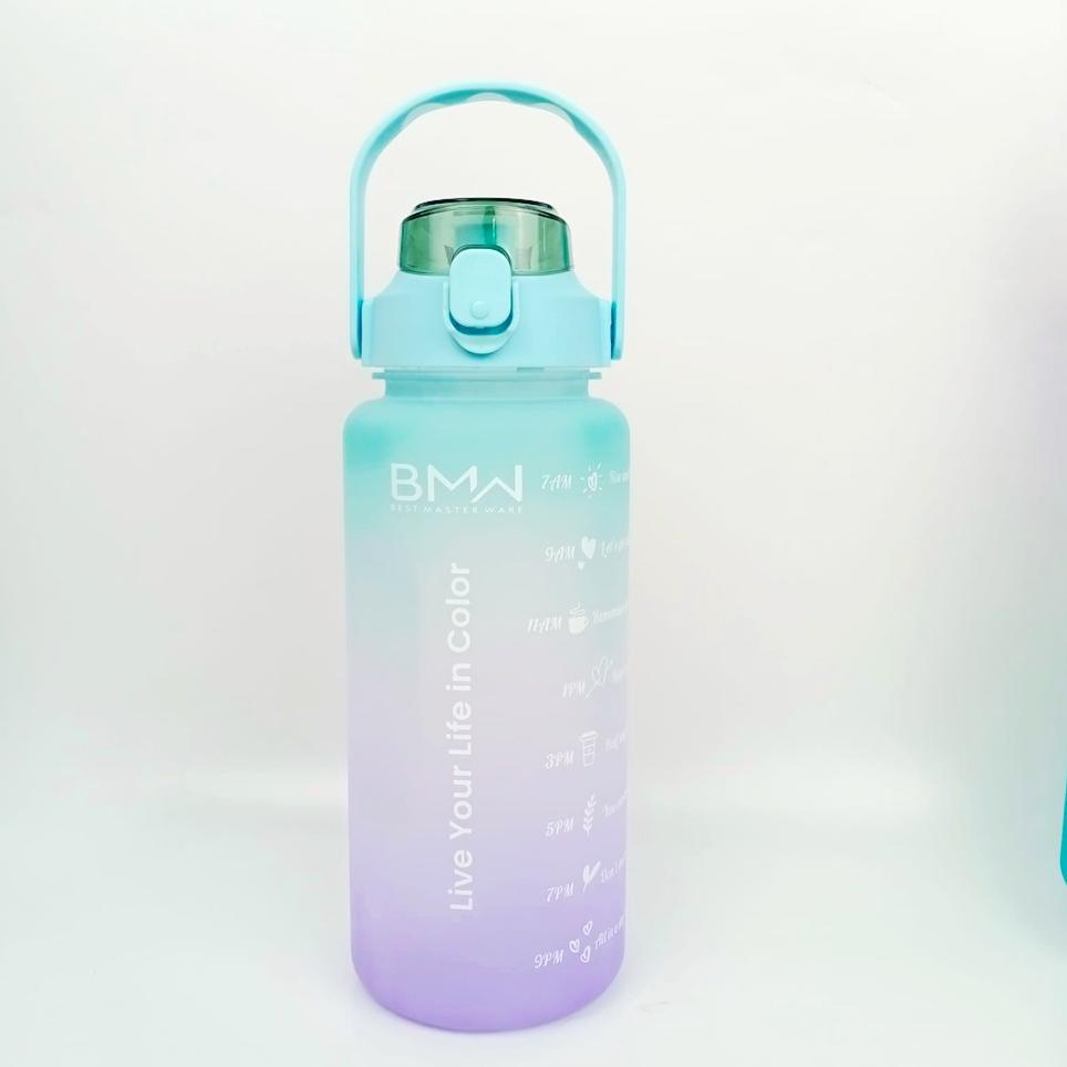 Jual NomiYumi - Botol Air Minum Viral 2 Liter BPA Warna Gradasi Botol ...