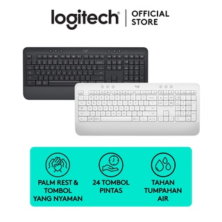 Jual Logitech Signature K650 Keyboard Wireless Bluetooth Comfort dengan ...