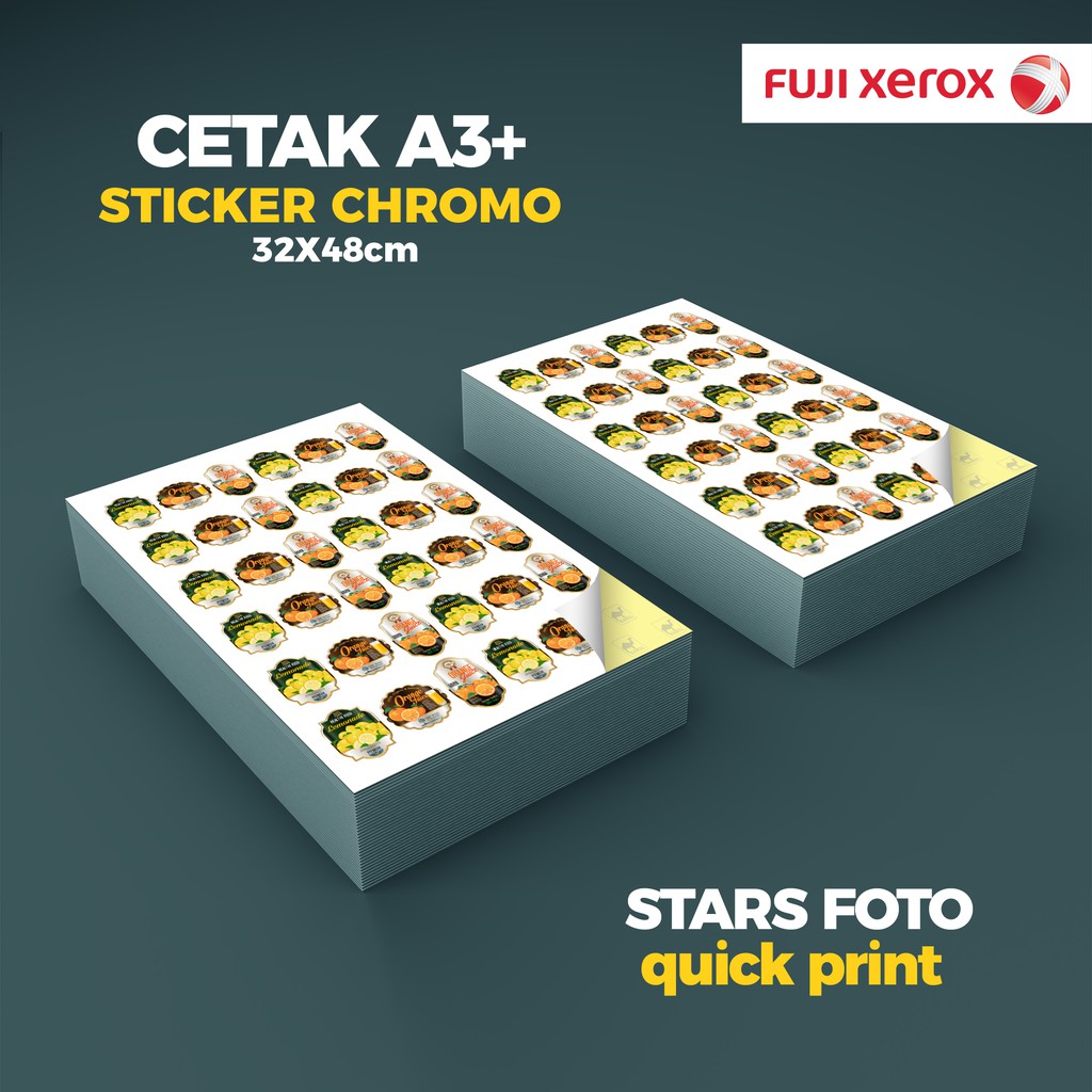 Print Sticker Label A3 Plus | Shopee Indonesia