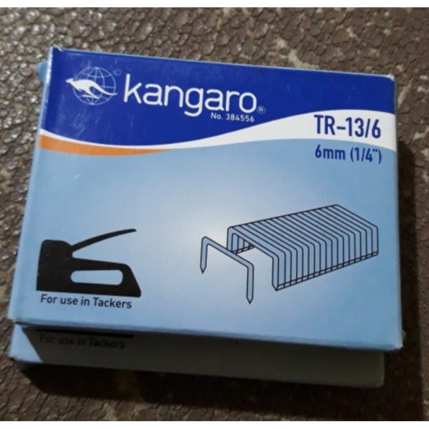 Jual Isi Staples Kangaro TR 13/8 13/6 anak stapler | Shopee Indonesia