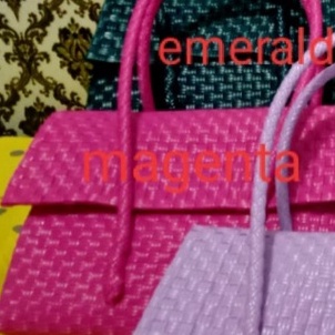 TOP 7 Rekomendasi mini kristal /tas jali/tas kerja/tas anyam - Jual Tas ...