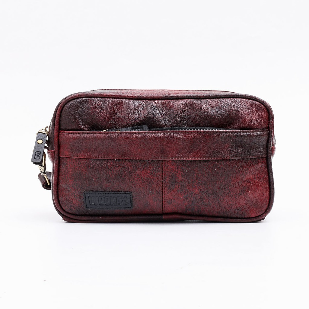 Jual hand bag pria/clucth bag/tas tangan 3 penyimpanan utama | Shopee ...