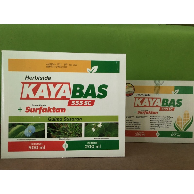 Jual HERBISIDA KAYABAS 555SC/ BAHAN PERATA + SURFAKTAN | Shopee Indonesia Jual HERBISIDA KAYABAS 555SC/ BAHAN PERATA + SURFAKTAN | Shopee Indonesia