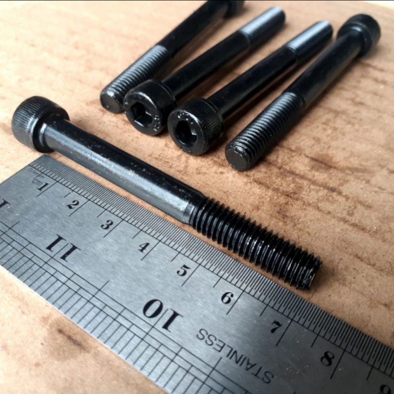 Jual BAUT L M8X70 BAJA / BAUT L BAJA M8 X 70 HALF DRAT / BAUT L BAJA M8X70 BAUT L 8X70 (7CM ...