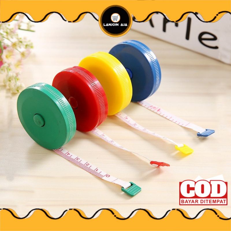 Jual Meteran Mini 1,5 Meter Meteran Lingkar Perut Meteran Baju Meteran ...