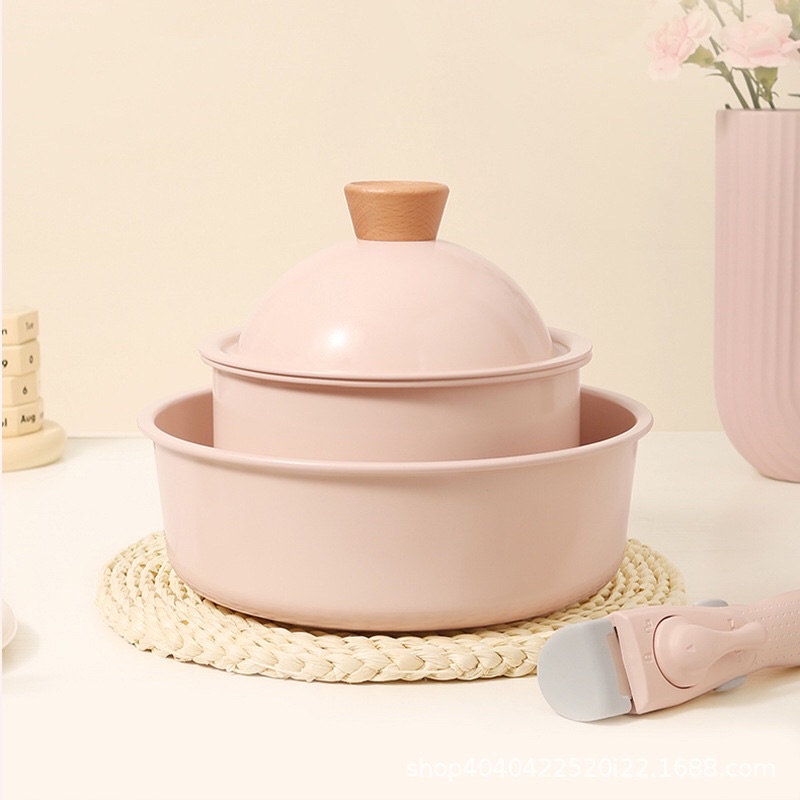 Jual Kims Cook Pan Pink 7in1 | Shopee Indonesia