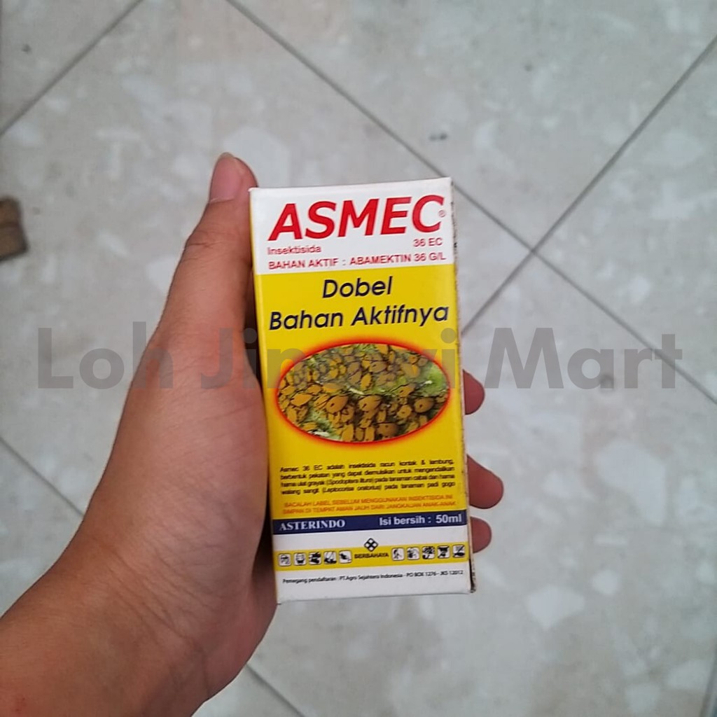 Jual Insektisida Asmec 36 EC Abamektin 50 ml | Shopee Indonesia