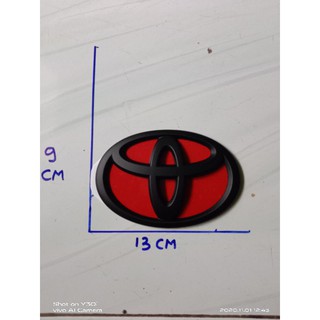 Jual Logo dof begron merah kap mesin toyota agya | Shopee Indonesia