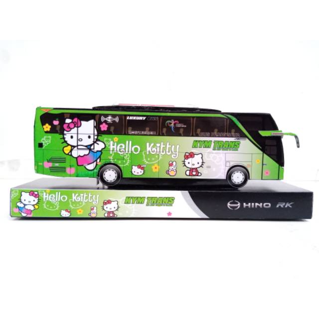 Jual MINIATUR BIS BUS KYM TRANS HELLO KITTY | Shopee Indonesia
