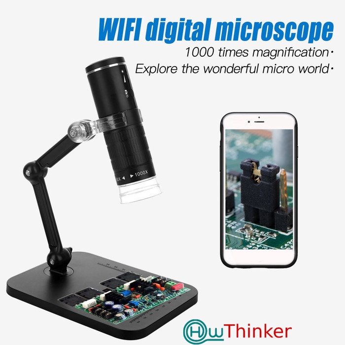 Jual Microscope Mikroskop Digital 1000X WIFI Wireless Portable ...
