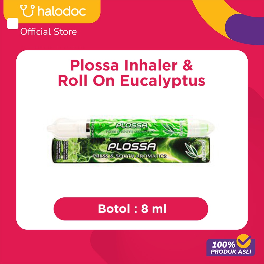 Jual Plossa Inhaler & Roll On Eucalyptus 8 ml | Shopee Indonesia