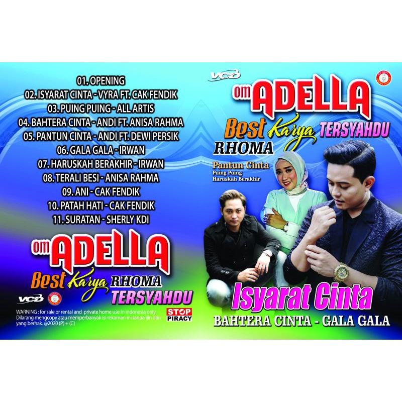 Jual KASET VCD LAGU MUSIK DANGDUT KOPLO BEST KARYA RHOMA IRAMA | Shopee Indonesia