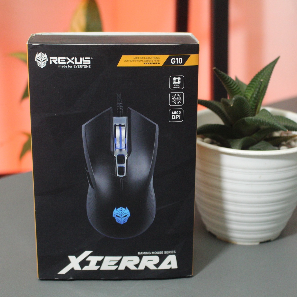 Jual Rexus G10 Xierra Gaming Mouse Wired USB | Shopee Indonesia