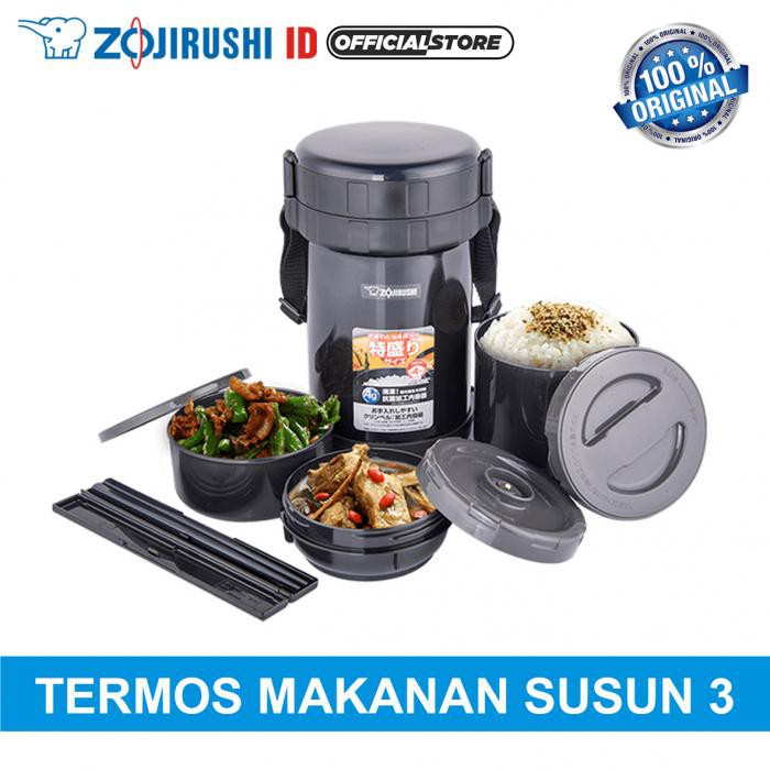 Jual Zojirushi SL-XE20 AD Lunch Jar Termos Makanan - 3 Susun [Navy ...