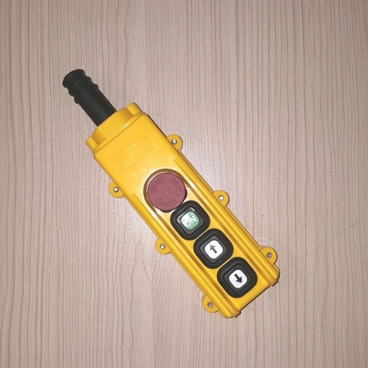 Jual Push Button/Remote Hoist 2 Tombol + On + Emergency Indonesia ...