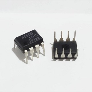 Jual IC JRC4580D JRC4580 4580 4580D Dual OP-AMP DIP8 Operational Amplifier Indonesia|Shopee ...