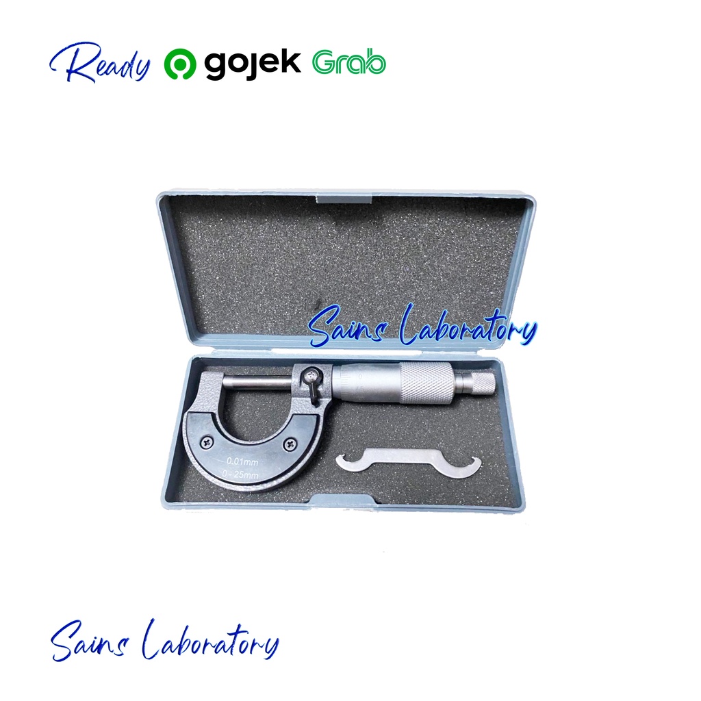Jual Mikrometer Sekrup Micrometer Secrup Outside Micrometer Skrup ...