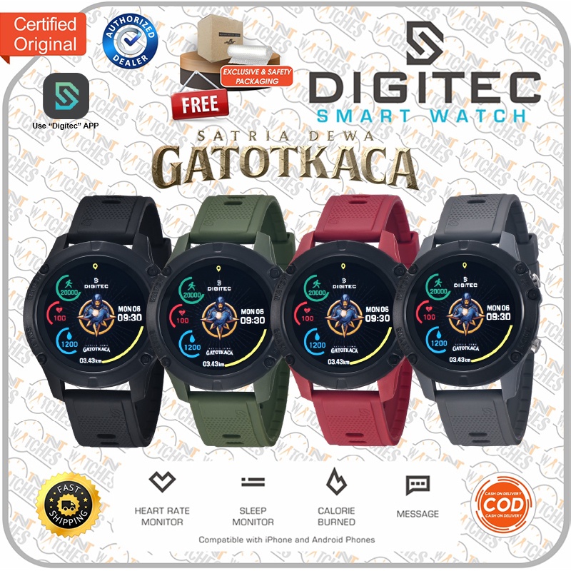 Jual Jam Tangan DIGITEC DG SW GATOT KACA / DG-SW-GATOT-KACA / GATOTKACA ...