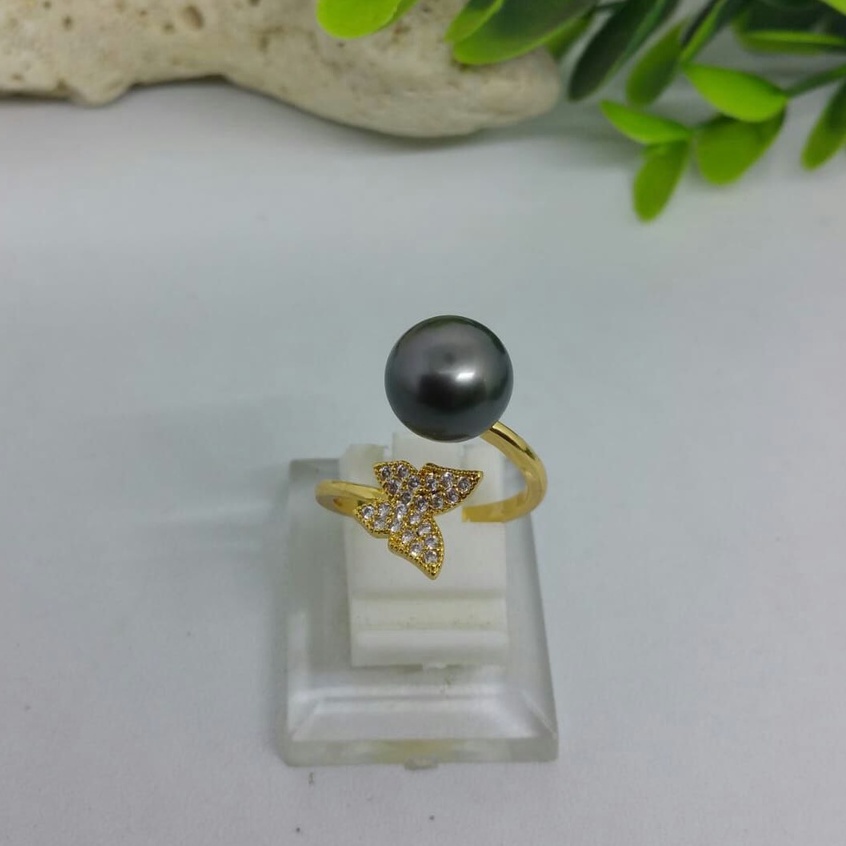 Jual CINCIN MUTIARA AIR LAUT HITAM BERSERTIFIKAT, CINCIN KUPU LUCU ...
