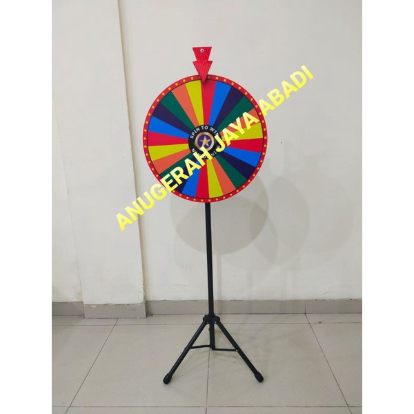 Jual WHEEL OF FORTUNE 50CM / RODA UNDIAN 50 / SPIN TO WIN 50 /SPIN ...