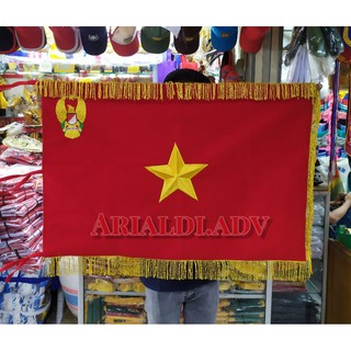 Jual bendera pataka rapati jendral bintang satu TNI AD AL AU & POLRI ...