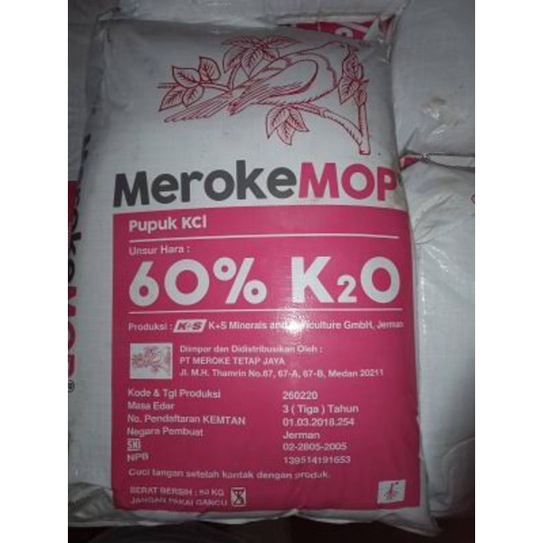 Jual Pupuk Kcl maroke mop Repack 1 kg | Shopee Indonesia