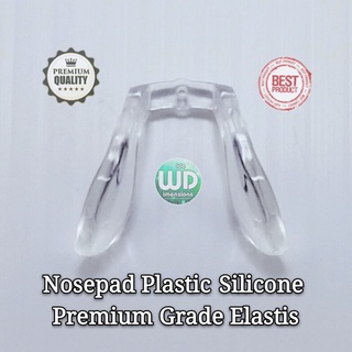 Jual Nose Pad Kacamata Bantalan Hidung Plastic Silicone Elastis NosePad ...