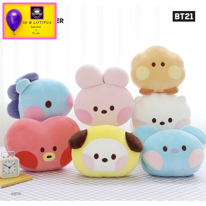 Jual BT21 MININI HAND WARMER CUSHION DOLL OFFICIAL NARAHOME DECO KOREA ...