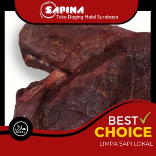 Jual Sapina Daging Jeroan Sapi Limpo Sapi Limpa Halal | Shopee Indonesia