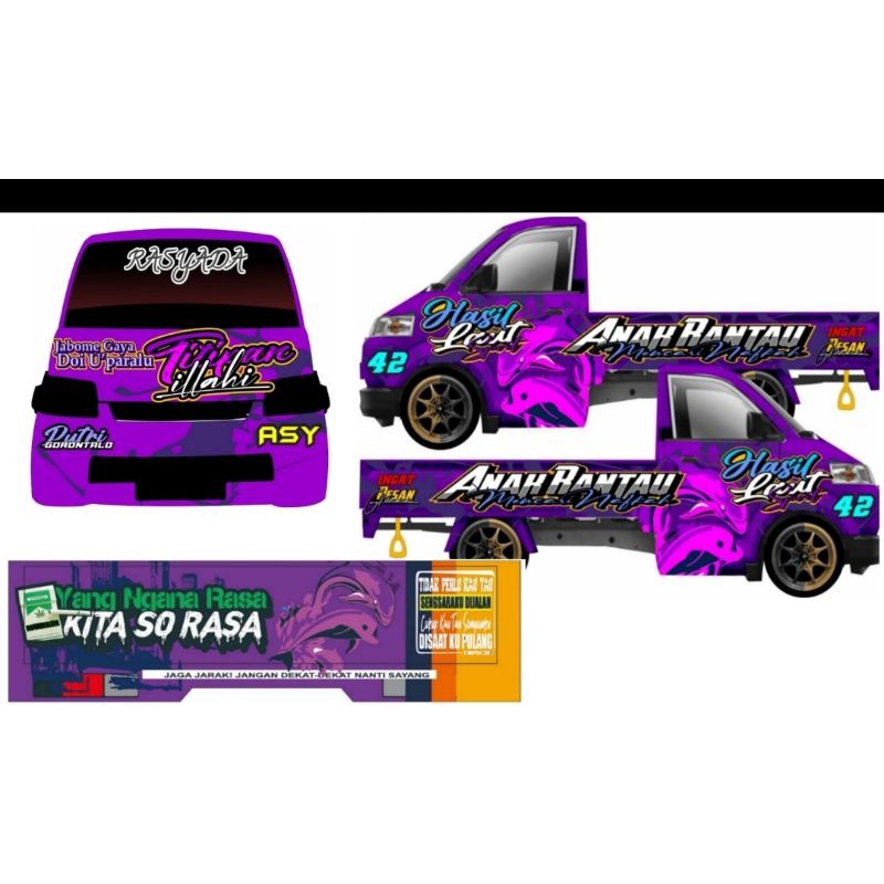 Jual STIKER DECAL SUZUKI APV CUSTOM | Shopee Indonesia
