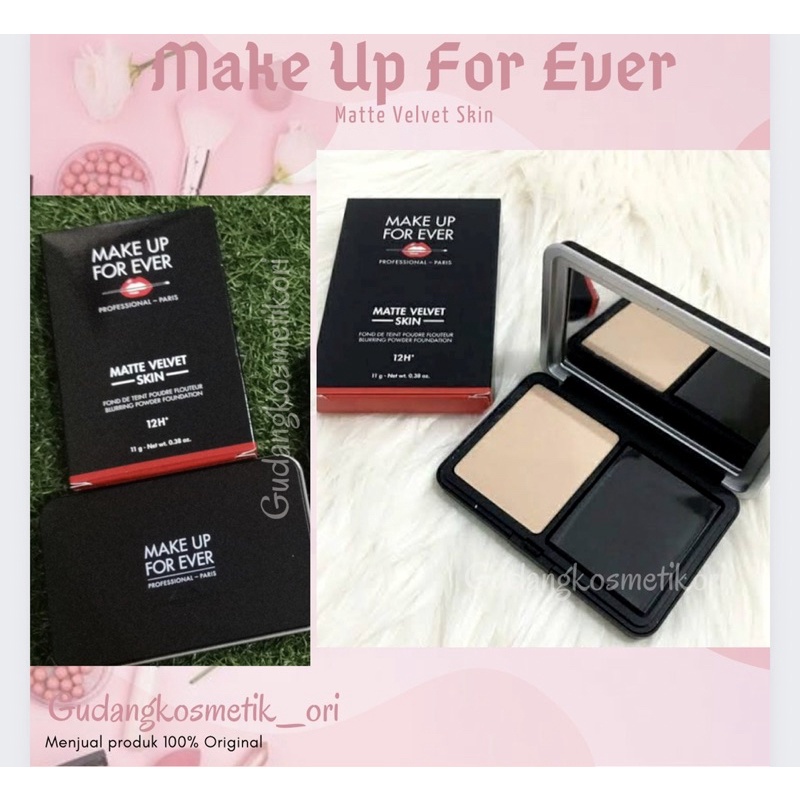 Jual MUFE MATTE VELVET SKIN COMPACT BLURRING POWDER FOUNDATION | Shopee ...