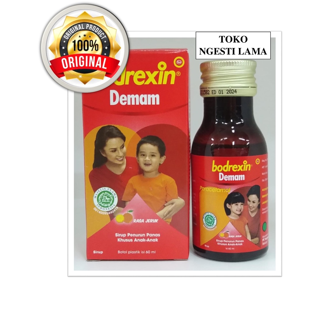 Jual Bodrexin Sirup Demam 60ml - Obat Demam Anak | Shopee Indonesia