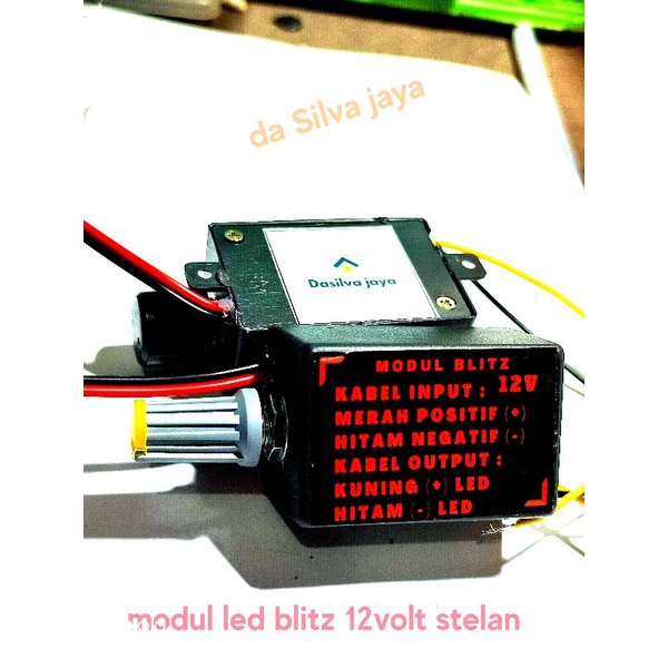Jual MODUL LAMPU LED BLITZ PESAWAT STELAN 12 VOLT Indonesia|Shopee ...