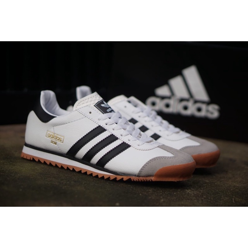 Jual Adidas room Men's Casual Shoes white black | Shopee Indonesia