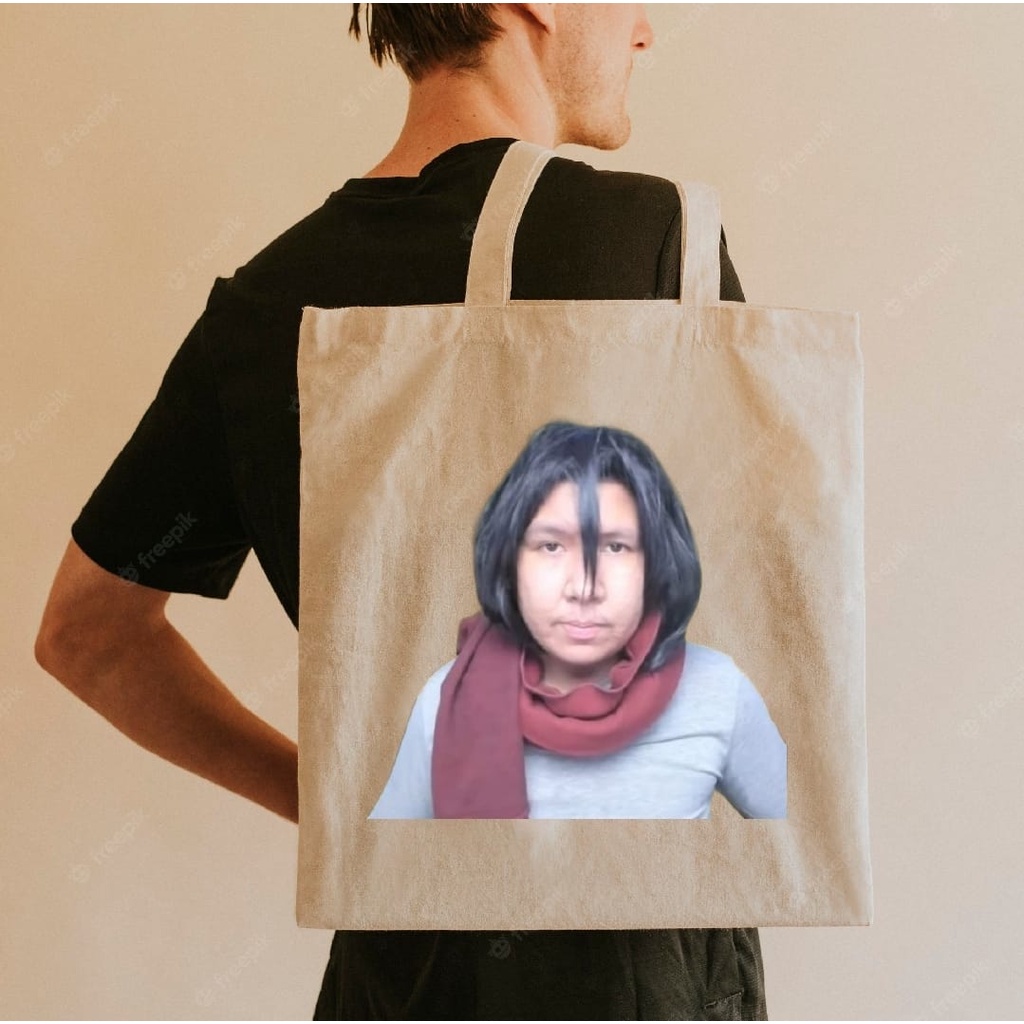 Jual SUMMER.CO- TAS TOTE BAG COSPLAY MIKASA WINDAH BASUDARA WANITA ...