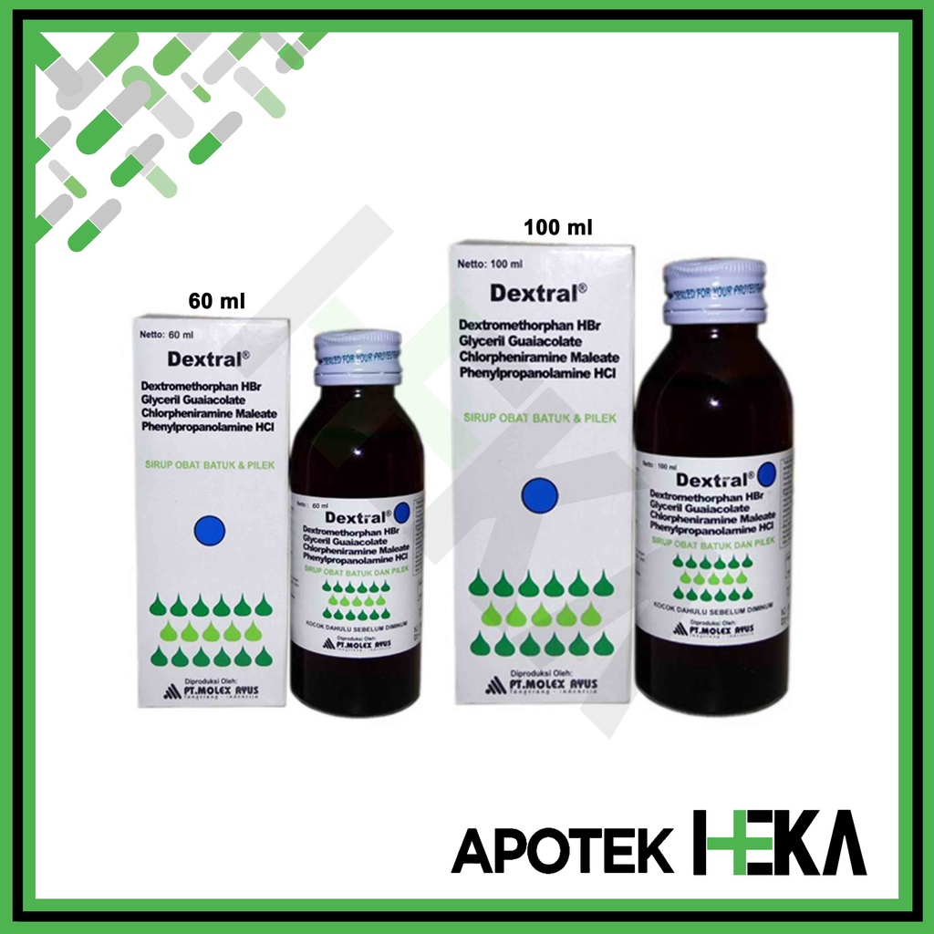 Jual Dextral Syrup 60 / 100 ml - Sirup Obat Batuk dan Pilek (SEMARANG ...