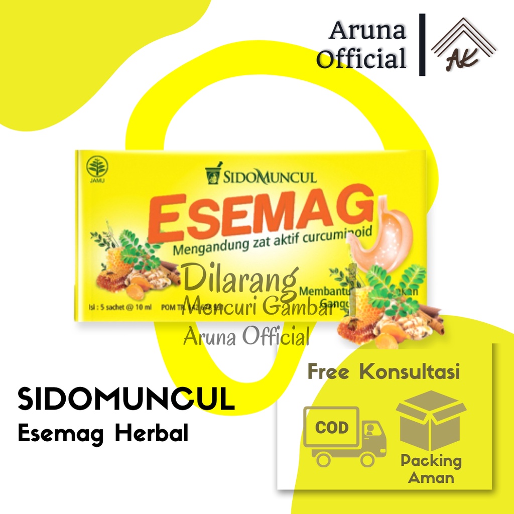 Jual Sidomuncul Esemag Cair 5's - Sakit Perut Lambung Maag Perih ...