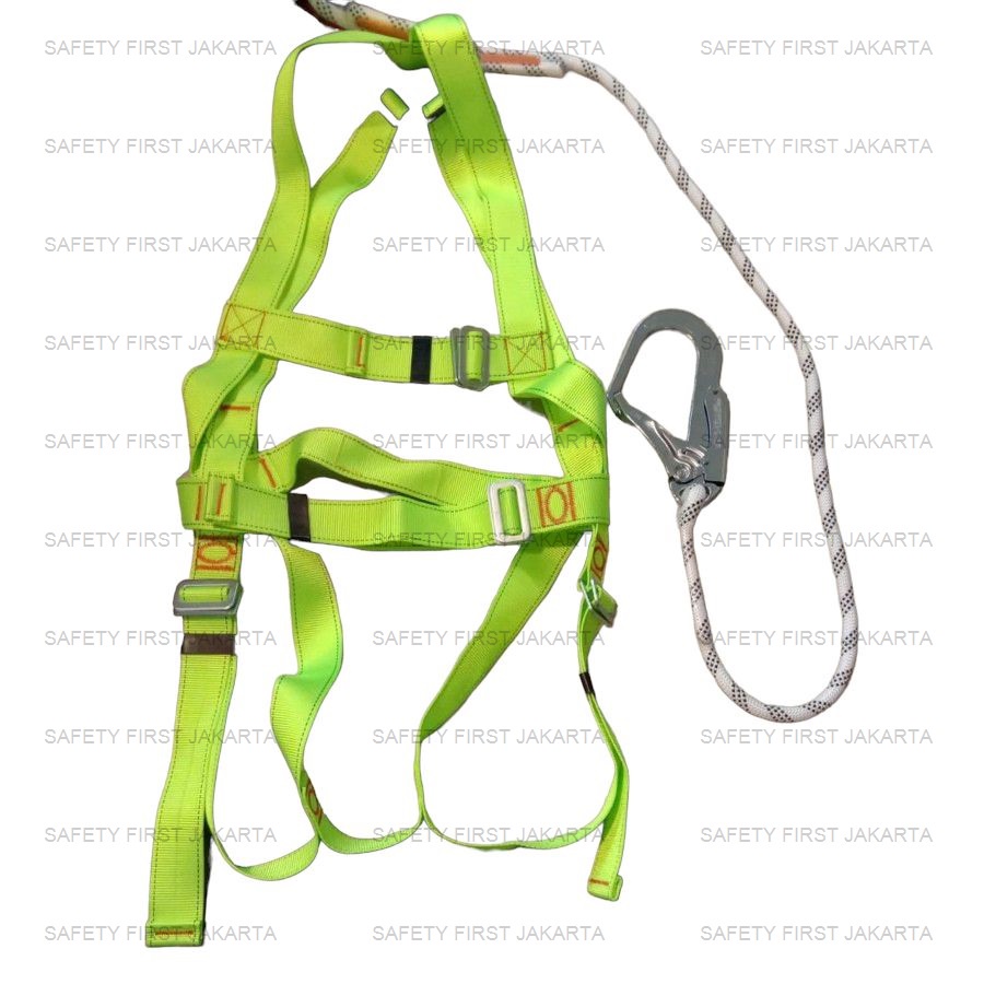 Jual Safety Harness / Sabuk Pengaman Full Body Harness Single Hook ...