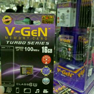 Jual V-GEN Micro SD Vgen Class 10 8GB 16GB 32GB 64GB TURBO SERIES ...