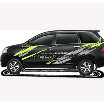 Jual Cutting Sticker striping mobil racing avanza xenia mpv suv ...