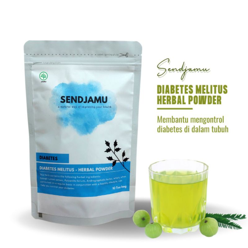 Jual Jamu Diabetes Melitus Herbal Powder Sendjamu | Shopee Indonesia